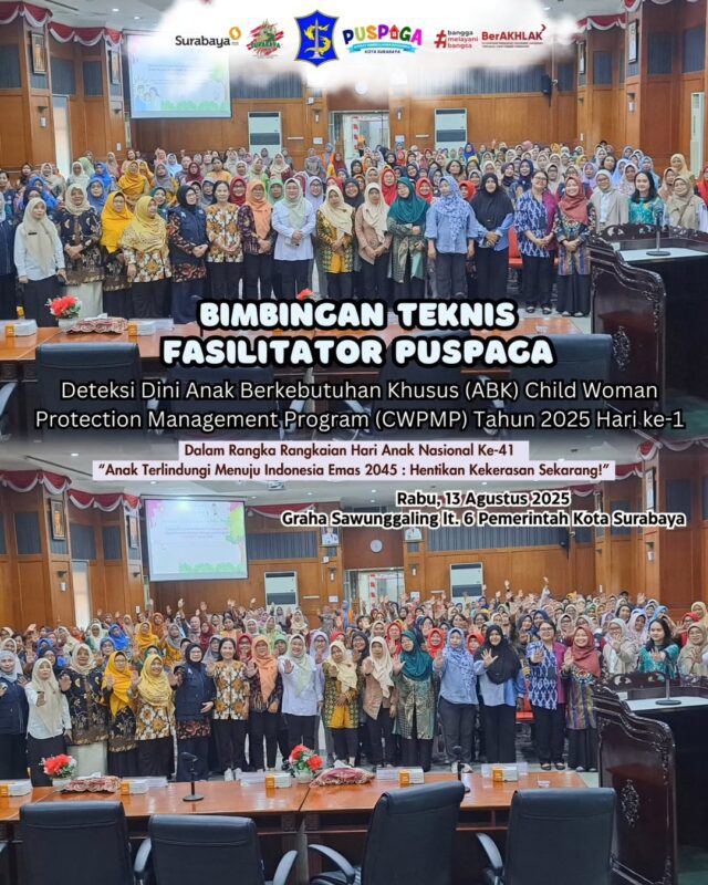 Rabu, 13 Agustus 2025 Bimbingan Teknis Fasilitator Puspaga Deteksi Dini ...