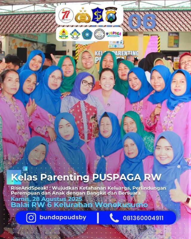 Kelas Parenting PUSPAGA RW Dengan Tema “RiseAndSpeak! : Wujudkan ...